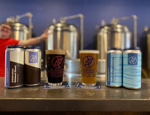 AUDACIOUS ALEWORKS BREWERY & TAPROOM - Updated July 2024 - 300 Photos ...