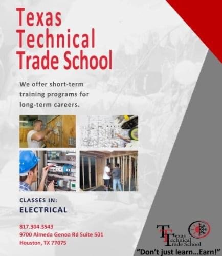 TEXAS TECHNICAL TRADE SCHOOL - Updated December 2025 - 9700 Almeda ...