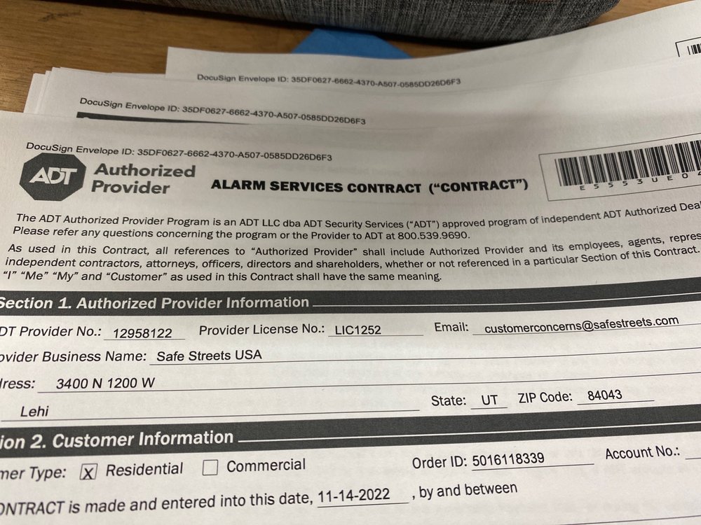 SAFE STREETS USA - ADT AUTHORIZED DEALER - Updated October 2025 - San ...