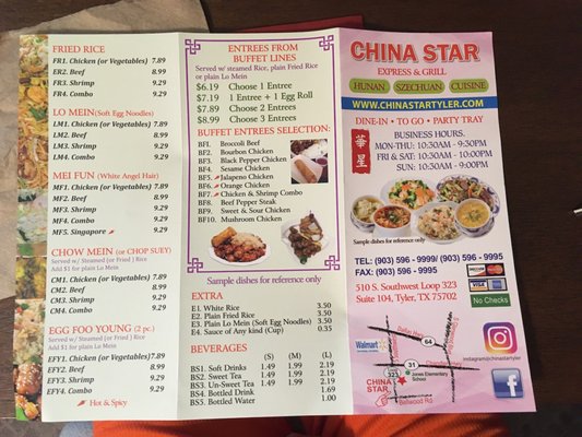 CHINA STAR EXPRESS & GRILL - Updated September 2024 - 10 Photos & 19 ...