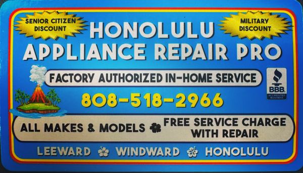 HONOLULU APPLIANCE REPAIR PRO - 109 Photos & 130 Reviews - 500 Ala ...