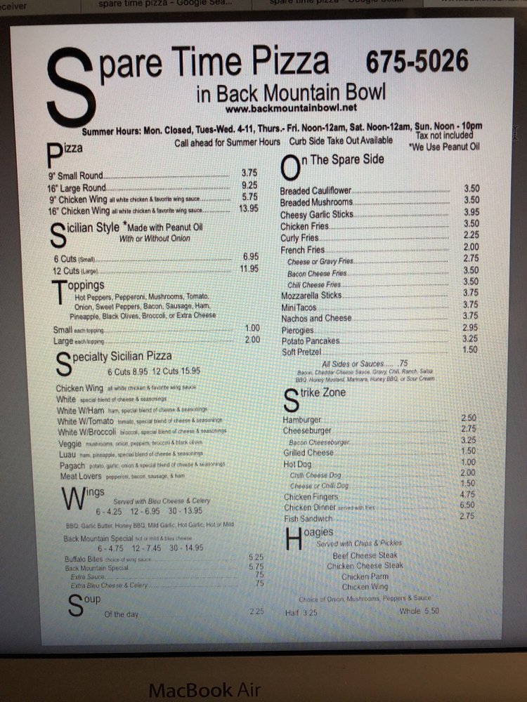 SPARE TIME PIZZA - Updated October 2024 - 17 Reviews - 3555 Memorial ...