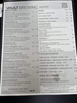 VAULT BREWING - Updated December 2025 - 18 Photos & 14 Reviews - 225 ...