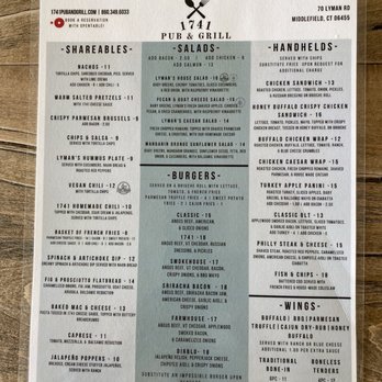 1741 PUB & GRILL - Updated October 2025 - 171 Photos & 71 Reviews - 72 ...