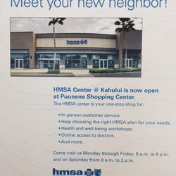 HMSA CENTER @ KAHULUI - 70 Hookele St, Kahului, Hawaii - Health ...