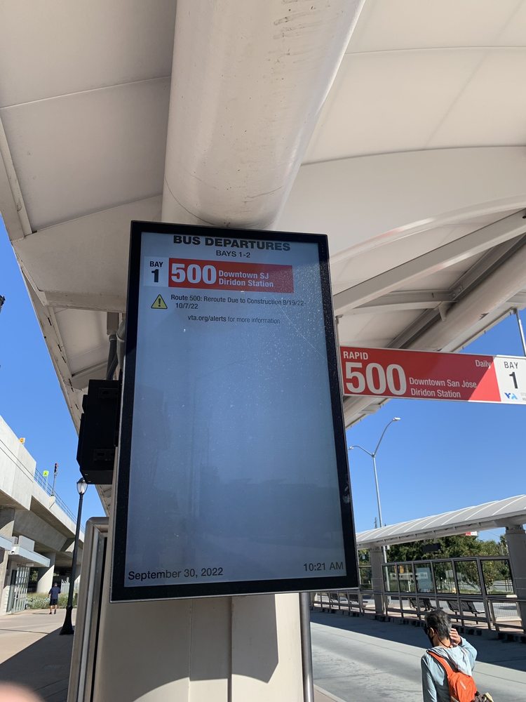 VTA BUS 500 - Updated October 2024 - San Jose, California - Public ...