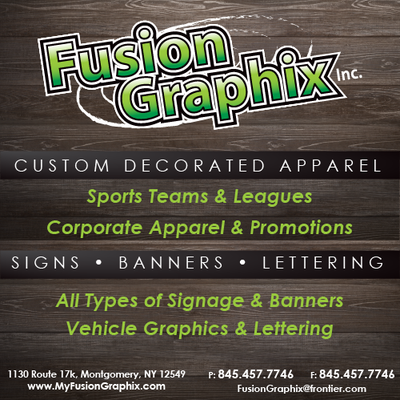 FUSION GRAPHIX - Updated August 2025 - 1130 State Rte 17K, Montgomery, New York - Embroidery ...