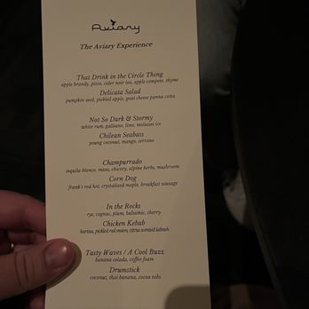 THE AVIARY - Updated June 2025 - 3534 Photos & 1702 Reviews - 955 W ...
