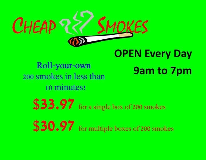 CHEAP SMOKES - Updated August 2025 - 9822 15th Ave SW, Seattle ...