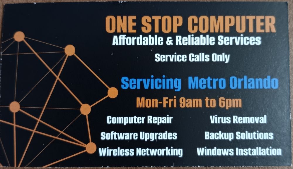 ONE STOP COMPUTER - Updated May 2024 - Orlando, Florida ...
