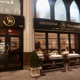 OSTERIA DELBIANCO BRYANT PARK - Updated December 2025 - 163 Photos & 62 ...