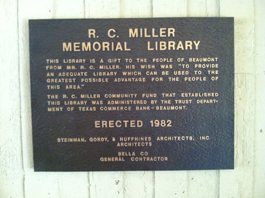 R C MILLER MEMORIAL LIBRARY - Updated December 2025 - 1605 Dowlen Rd ...