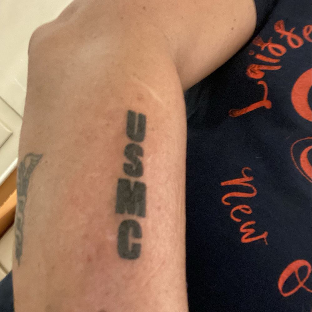 Usmc Letter Tattoos