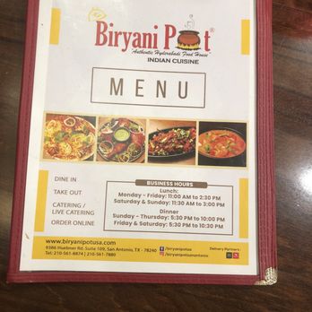 BIRYANI POT - Updated August 2024 - 357 Photos & 389 Reviews - 9386 ...