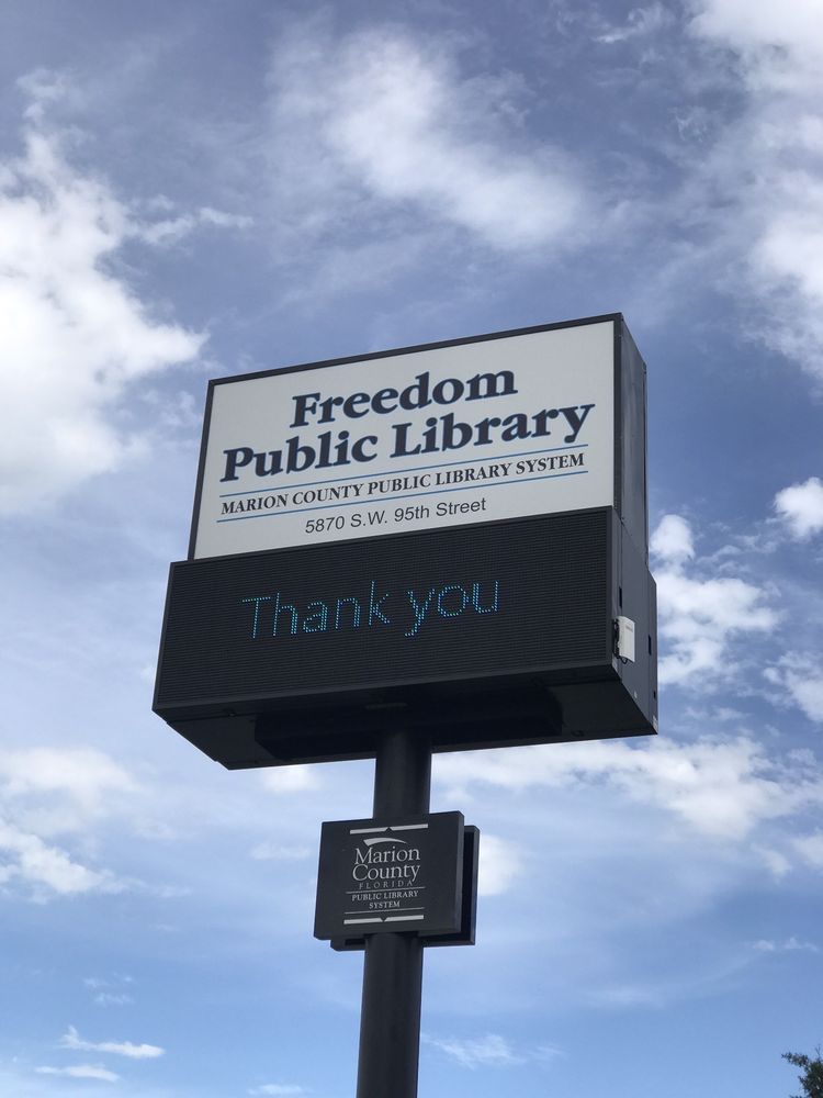 FREEDOM PUBLIC LIBRARY - Updated October 2025 - 5870 SW 95th St, Ocala ...
