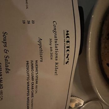 MORTON’S THE STEAKHOUSE - Updated August 2024 - 304 Photos & 305 ...