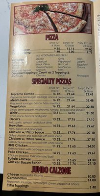 OSCARS PIZZA RESTAURANT - Updated December 2024 - 33 Reviews - 973 East ...