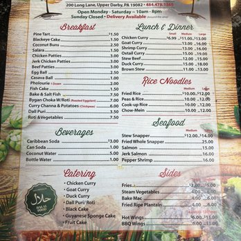 CARIBBEAN STYLE CUISINE & ROTI SHOP - Updated July 2025 - 200 Long Ln ...