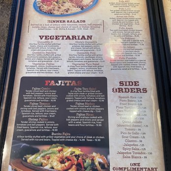 Ricos menu store