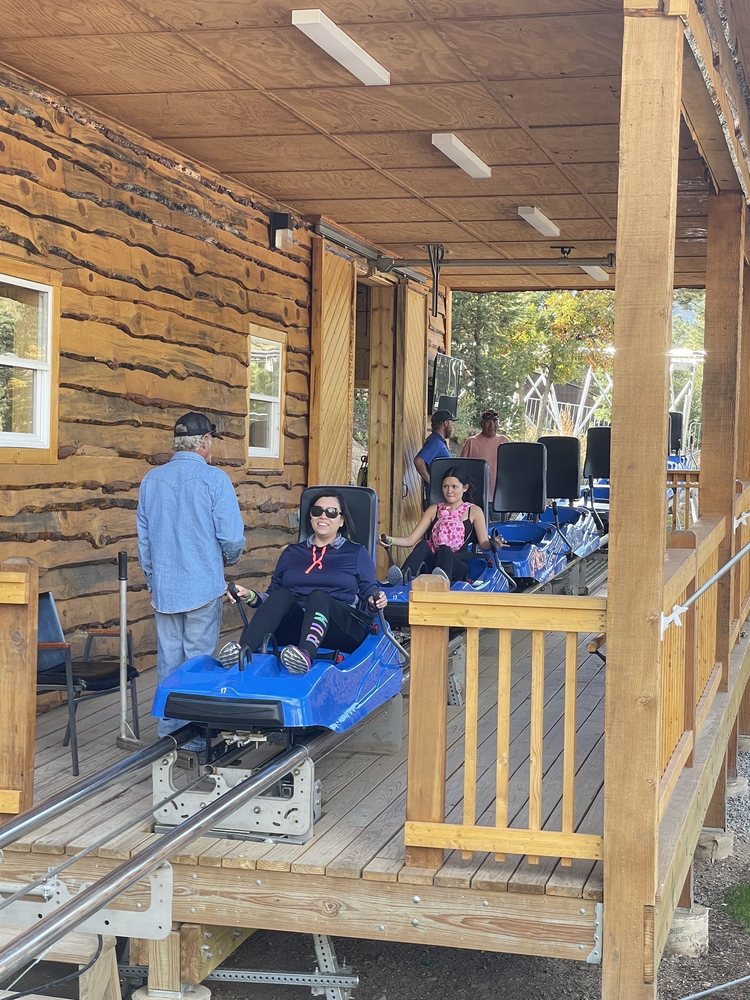 SCREAMING EAGLE MOUNTAIN COASTER AT RUIDOSO WINTER PARK - 121 Ski Run ...