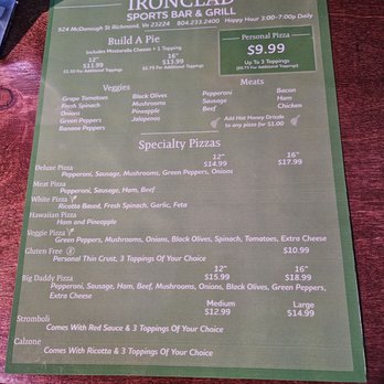 IRONCLAD PIZZA GRILL - Updated December 2025 - 101 Photos & 137 Reviews ...