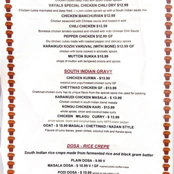 VAYALS INDIAN KITCHEN - Updated May 2024 - 32 Photos & 29 Reviews - 507 ...