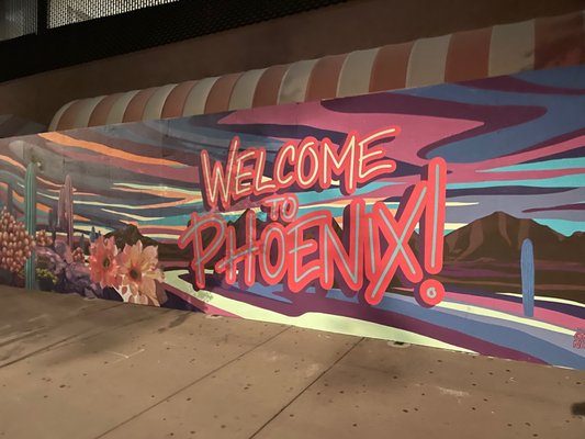 WELCOME TO PHOENIX MURAL - Updated December 2025 - 109 E Adams St ...