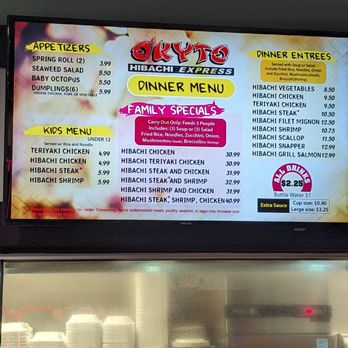 OKYTO HIBACHI EXPRESS - Updated October 2025 - 93 Photos & 83 Reviews ...