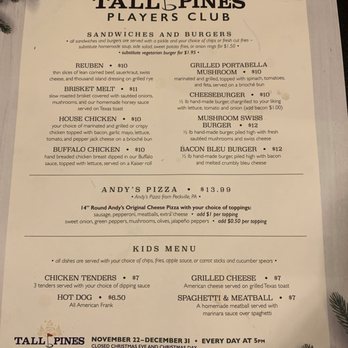 TALL PINES PLAYERS CLUB - Updated October 2025 - 45 Photos & 10 Reviews ...