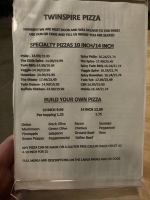 TWINSPIRE PIZZA - Updated January 2025 - 14 Photos & 25 Reviews - 8023 ...