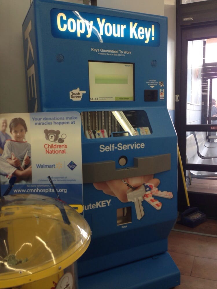 MINUTE KEY INSIDE WALMART - 5800 Kingstowne Blvd, Alexandria, VA - Yelp