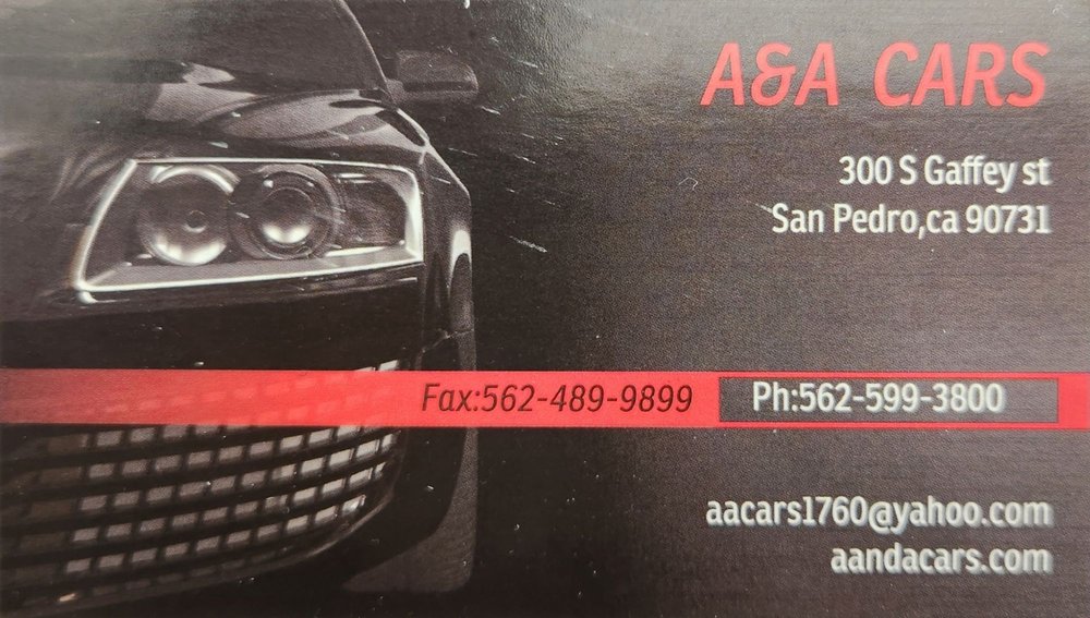 A&A CARS - Updated January 2026 - 300 S Gaffey St, San Pedro ...