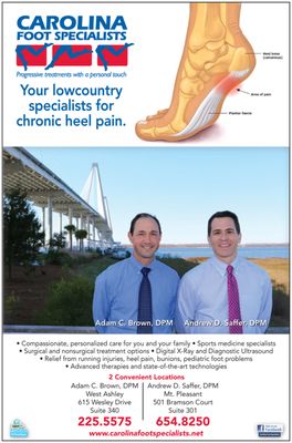 CAROLINA FOOT & ANKLE SPECIALISTS: ANDREW SAFFER, DPM - Updated October ...
