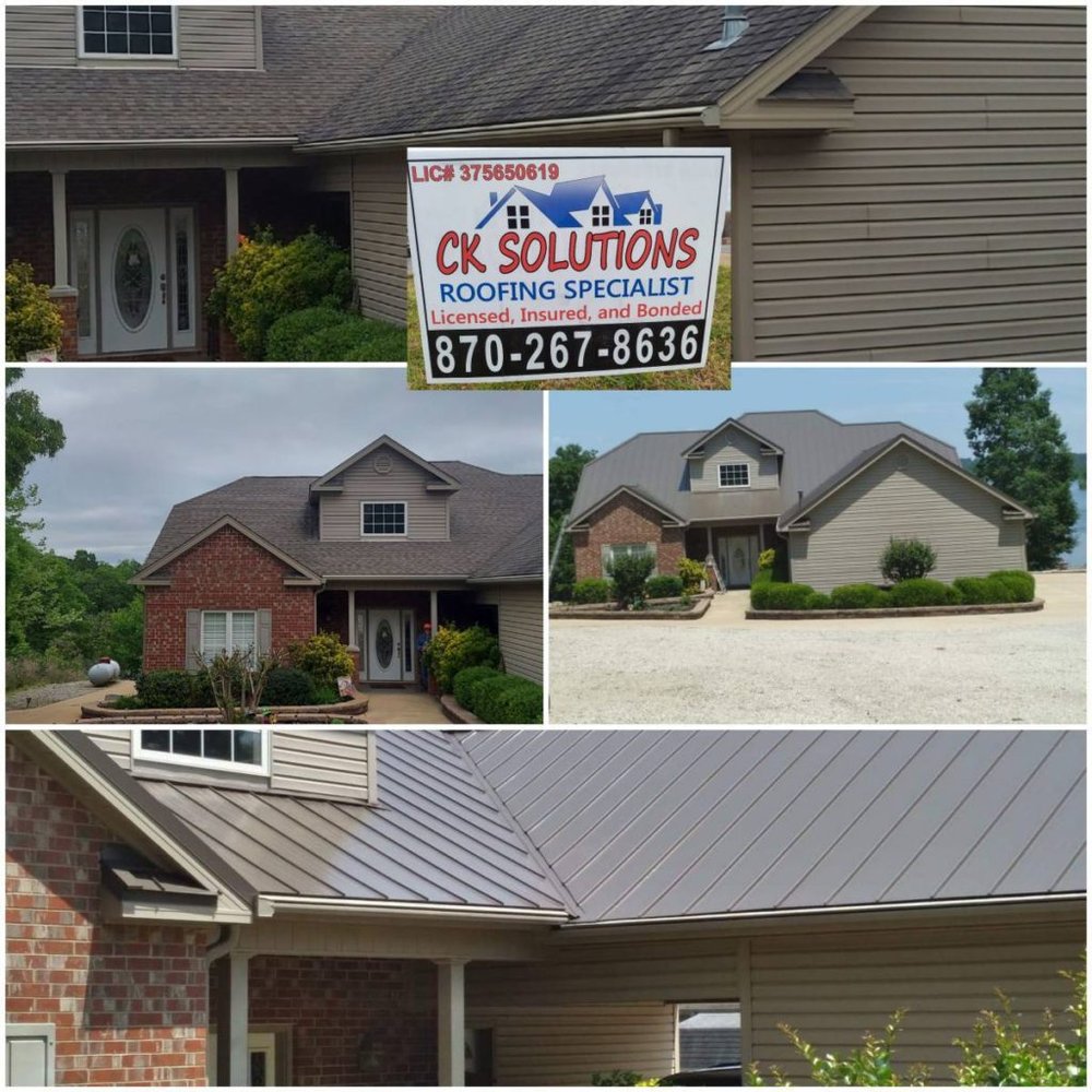 CK CONTRACTING SOLUTIONS - Benton, Arkansas - Roofing - Phone Number - Yelp