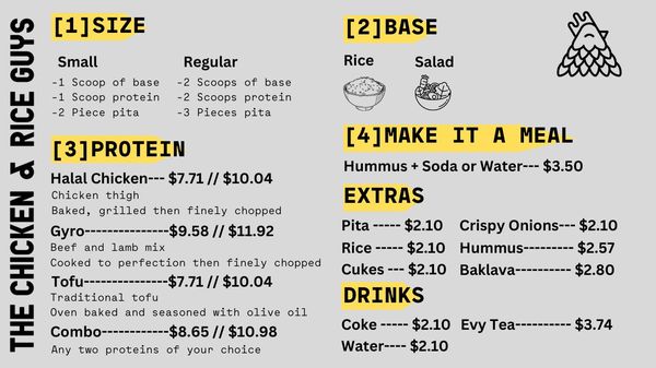 CHICKEN AND RICE GUYS - 17 Drydock Ave, Boston, Massachusetts - Middle ...