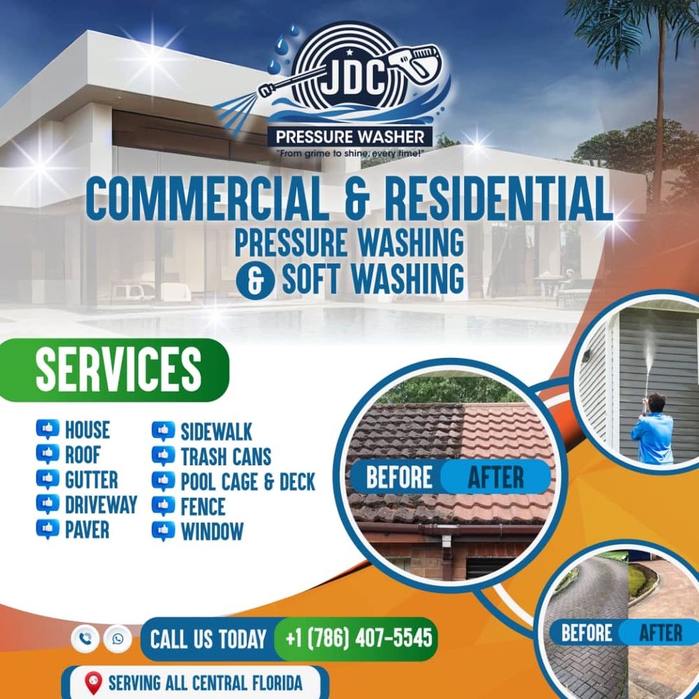JDC PRESSURE WASHER - Updated December 2024 - Request a Quote - 10 Photos - Orlando, Florida ...