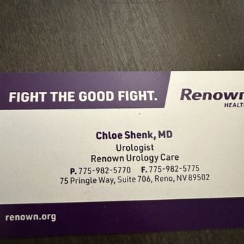 RENOWN UROLOGY CARE - Updated August 2025 - 13 Photos - 75 Pringle Way ...