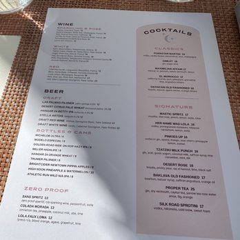 LOLA ROSE GRAND MEZZE - Updated April 2025 - 245 Photos & 102 Reviews - 414 N Palm Canyon Dr ...