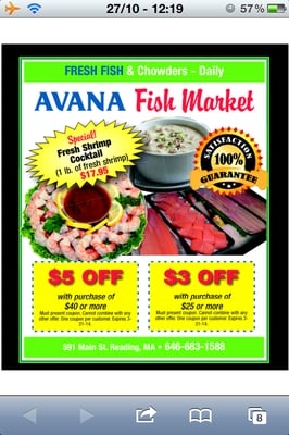 AVANA FISH MARKET - Updated May 2026 - 591 Main St, Reading ...
