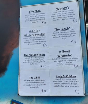 THE FORKING PIEROGI - 700 E 4th St, Dayton, Ohio - Food Trucks ...