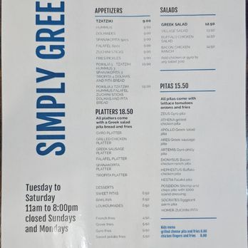 SIMPLY GREEK - Updated December 2025 - 109 Photos & 140 Reviews - 14030 ...