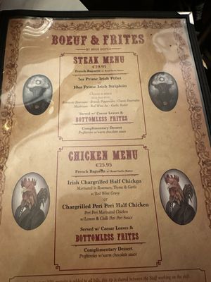 BOEUF & FRITES - Updated November 2024 - 1 Crow St, Dublin, Republic of ...