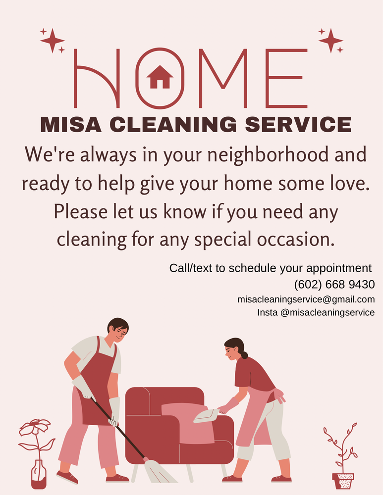 MISA CLEANING SERVICE - Updated October 2024 - Request a Quote - Phoenix, Arizona - Home ...