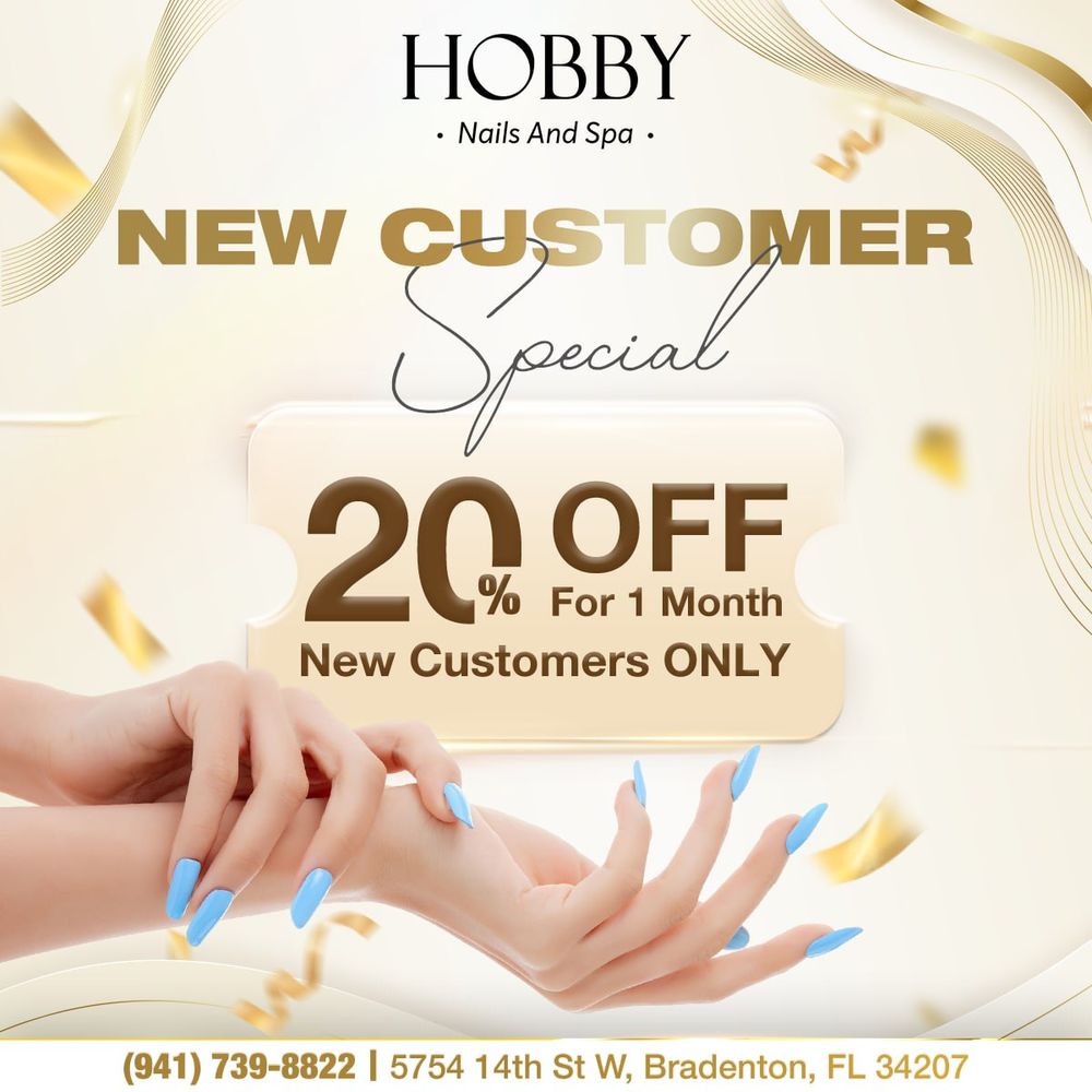 HOBBY NAILS AND SPA - 67 Photos - 5754 14th St W, Bradenton, Florida ...