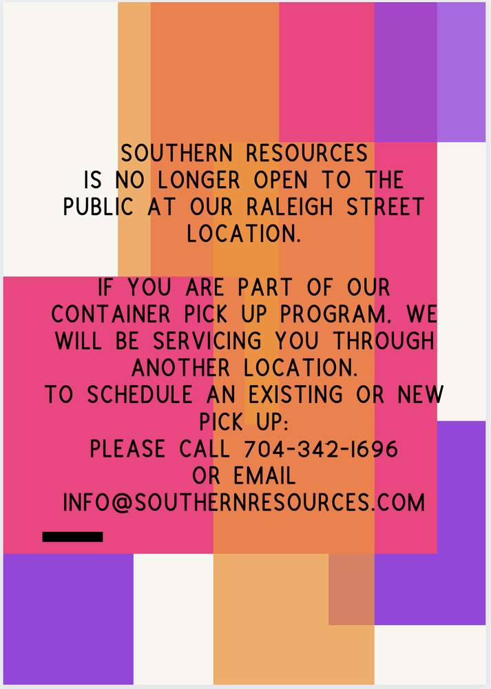 SOUTHERN RESOURCES - Updated July 2025 - 3826 Raleigh St, Charlotte ...