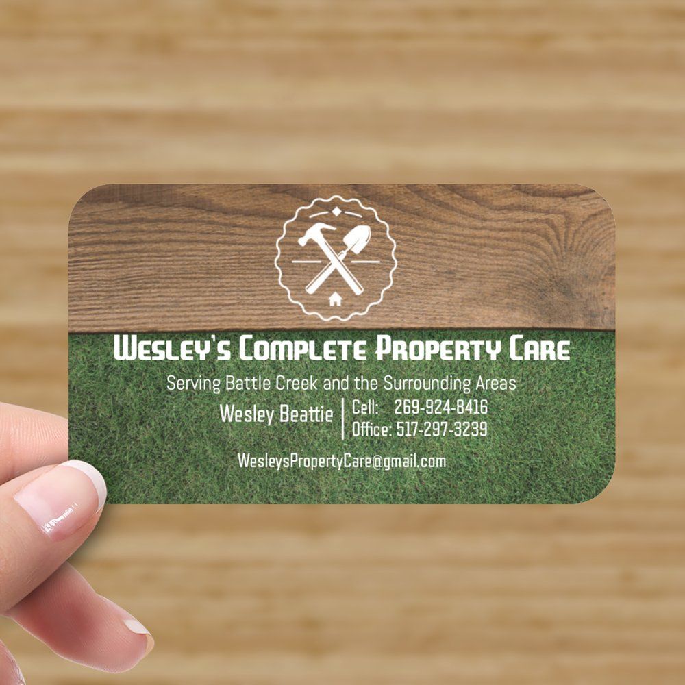 WESLEY’S COMPLETE PROPERTY CARE - Battle Creek, MI - Yelp