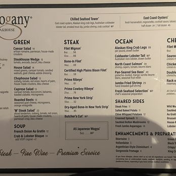 MAHOGANY PRIME STEAKHOUSE - Updated December 2025 - 241 Photos & 214 ...