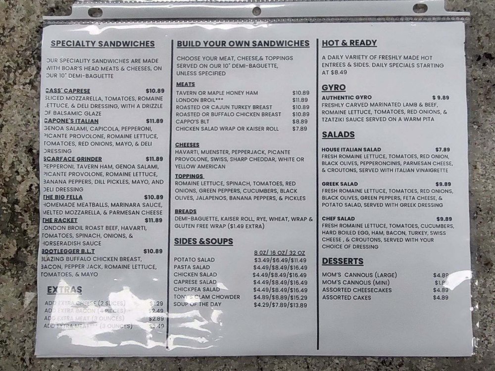 Cappo’s Italian Deli, Crystal River | Roadtrippers