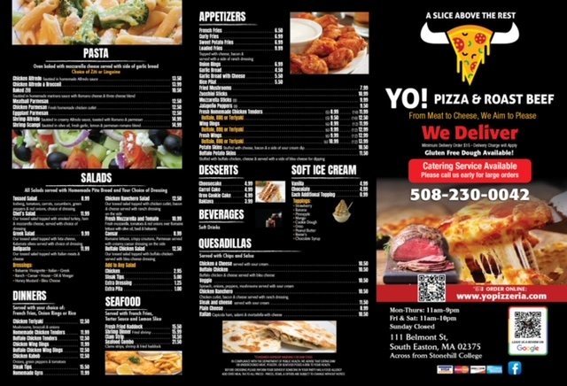 YO PIZZA & ROAST BEEF - Updated November 2024 - 111 Belmont St, South ...