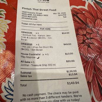 PINTOH THAI - Updated October 2025 - 977 Photos & 478 Reviews - 1442 ...
